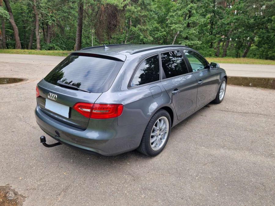 Grey Audi A4 2015 in Kaunas, with an engine capacity of 1.97 L and mileage of 181 thousand km for 8700 €, photo 5 on AUTOMOTO.COM.LV