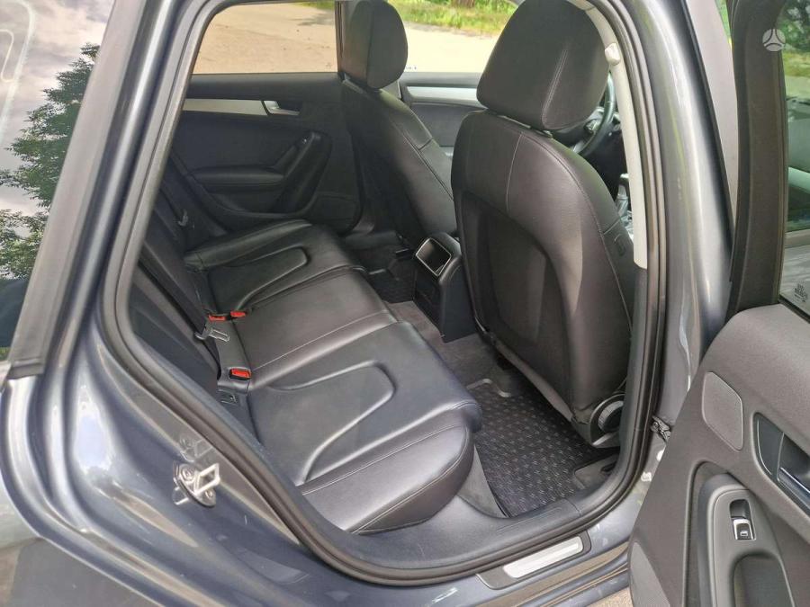 Grey Audi A4 2015 in Kaunas, with an engine capacity of 1.97 L and mileage of 181 thousand km for 8700 €, photo 15 on AUTOMOTO.COM.LV