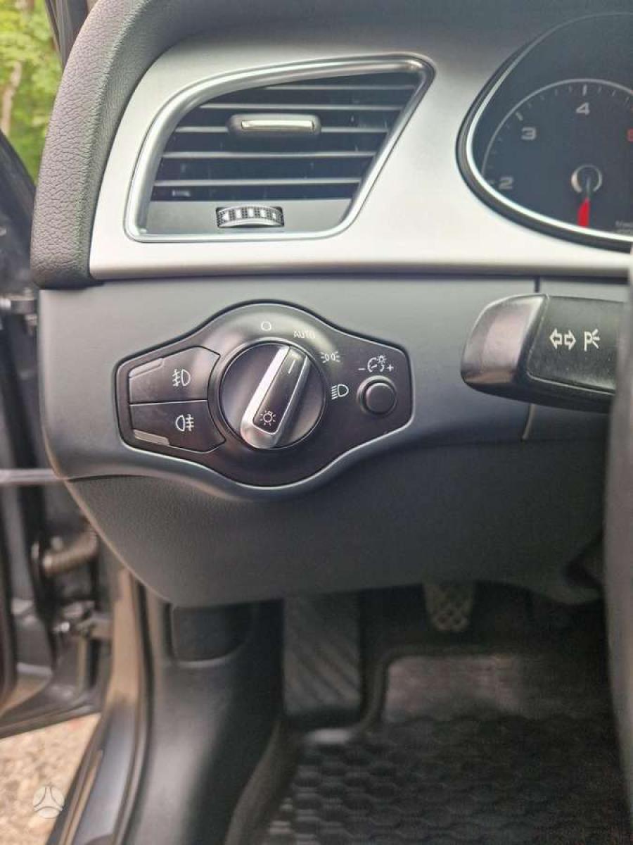 Grey Audi A4 2015 in Kaunas, with an engine capacity of 1.97 L and mileage of 181 thousand km for 8700 €, photo 27 on AUTOMOTO.COM.LV