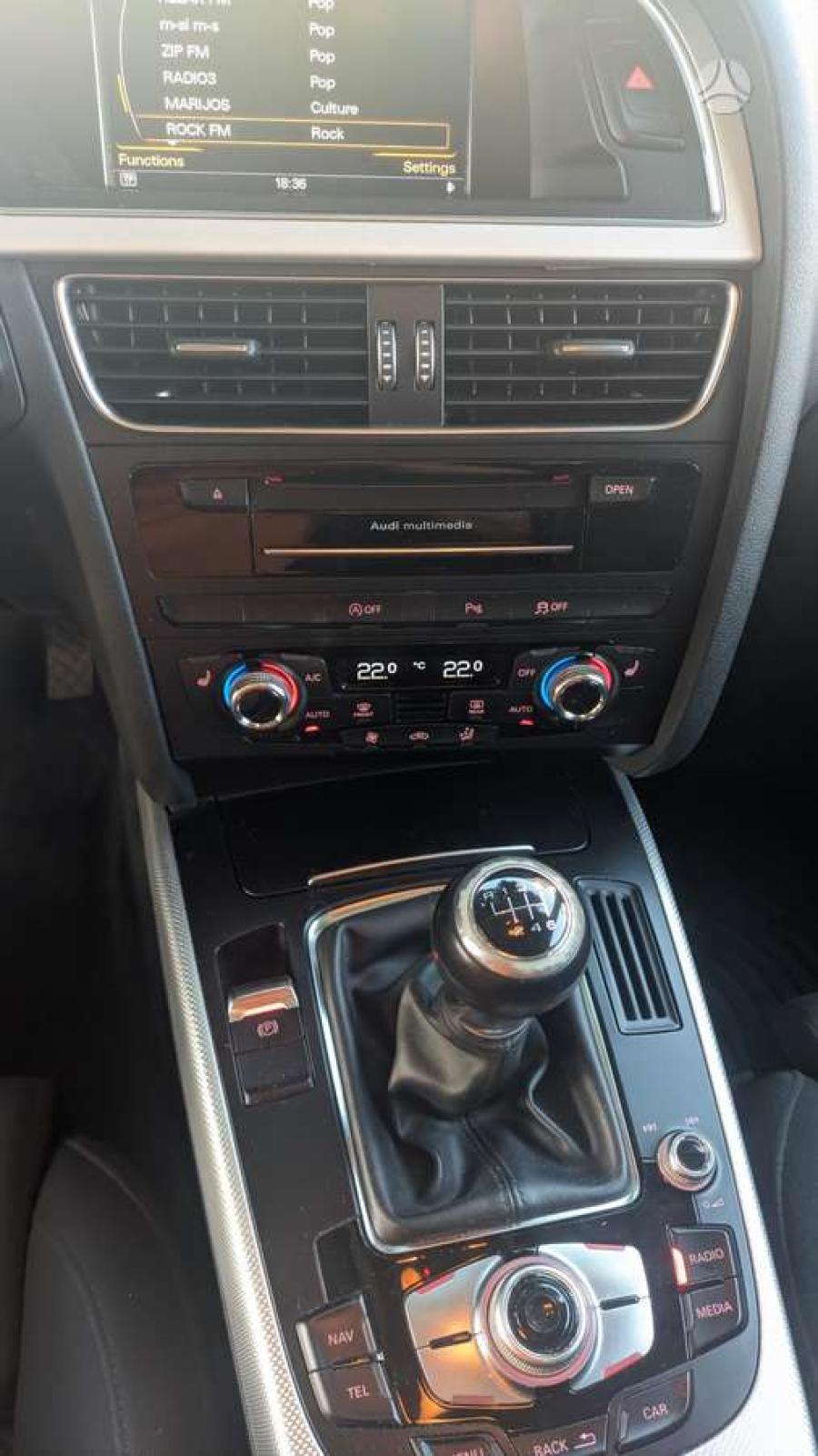 Grey Audi A4 2015 in Kaunas, with an engine capacity of 1.97 L and mileage of 231 thousand km for 9500 €, photo 16 on AUTOMOTO.COM.LV