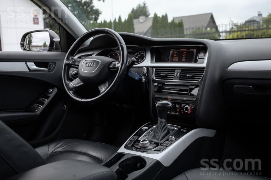 Pelēks Audi A4 2015 Jelgava, ar dzinēja tilpumu 3.00 L un nobraukumu 315 tūkst. km par 7999 €, foto 11 vietnē AUTOMOTO.COM.LV