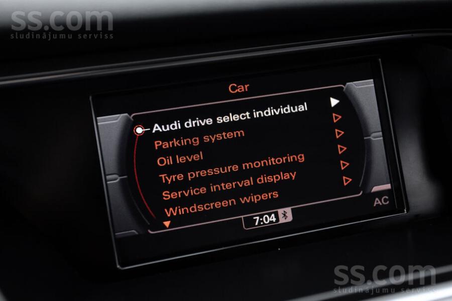 Pelēks Audi A4 2015 Jelgava, ar dzinēja tilpumu 3.00 L un nobraukumu 315 tūkst. km par 7999 €, foto 25 vietnē AUTOMOTO.COM.LV