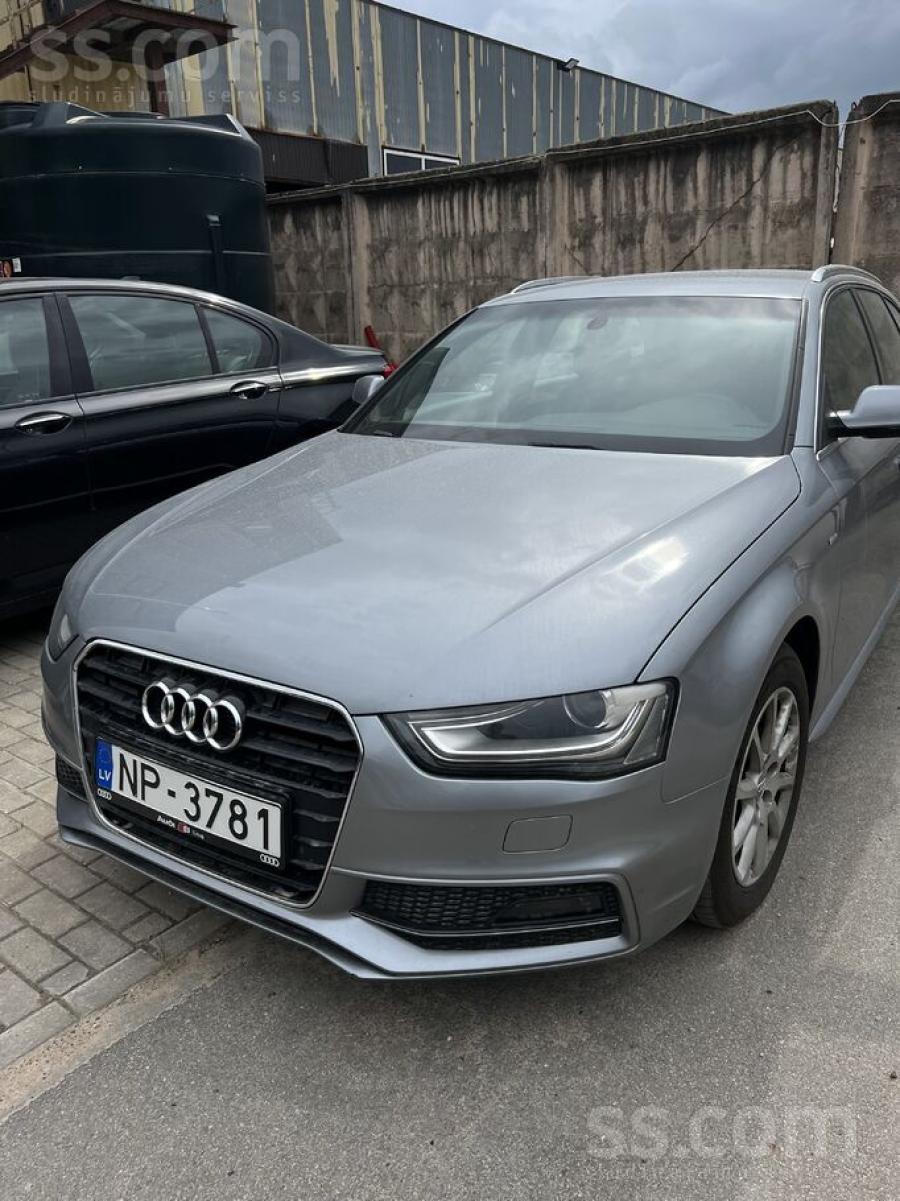 Grey Audi A4 2015 in Tukums, with an engine capacity of 2.00 L and mileage of 288 thousand km for 7000 €, photo 3 on AUTOMOTO.COM.LV