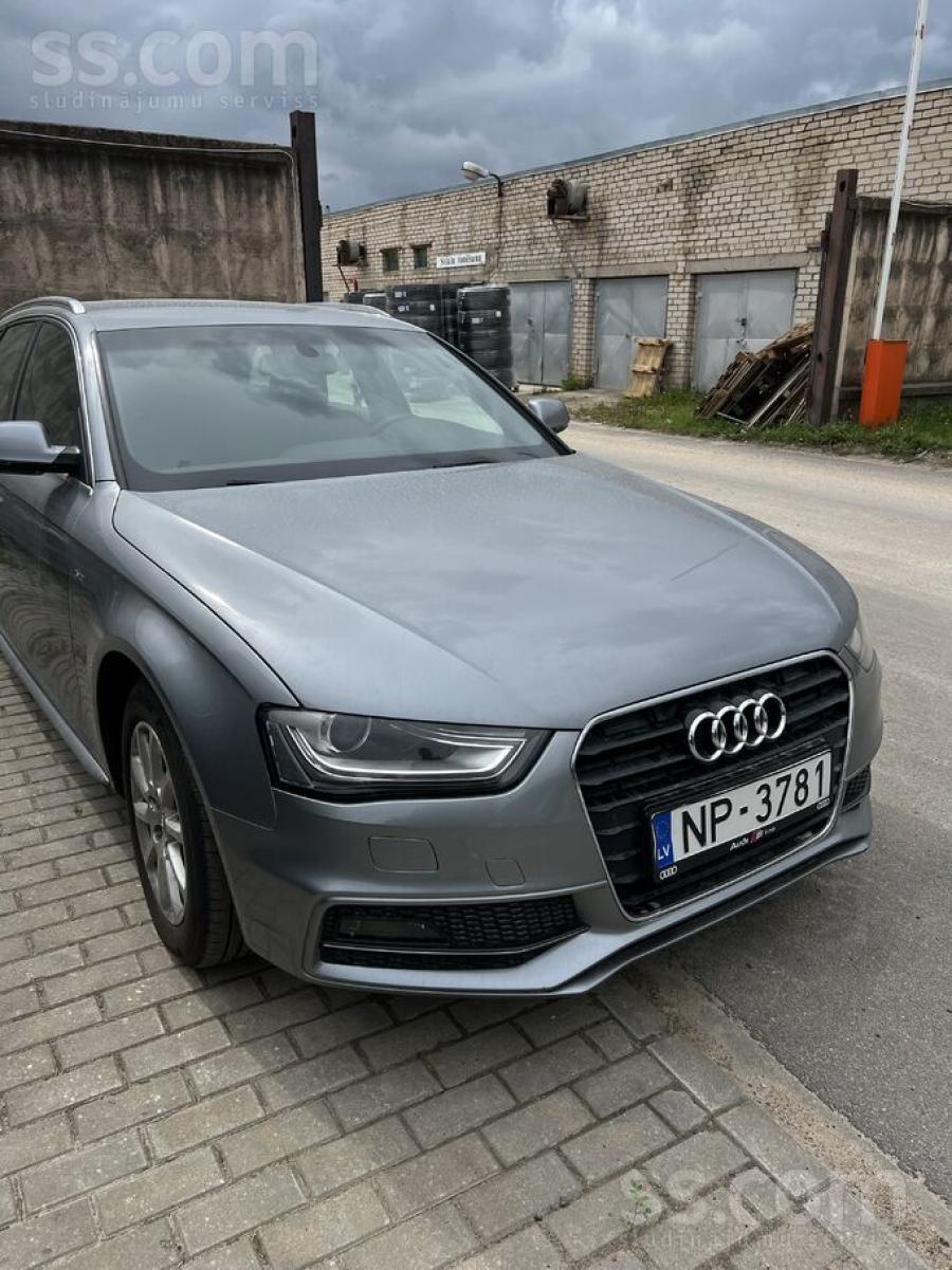 Grey Audi A4 2015 in Tukums, with an engine capacity of 2.00 L and mileage of 288 thousand km for 7000 €, photo 4 on AUTOMOTO.COM.LV