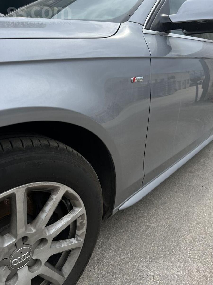 Grey Audi A4 2015 in Tukums, with an engine capacity of 2.00 L and mileage of 288 thousand km for 7000 €, photo 14 on AUTOMOTO.COM.LV