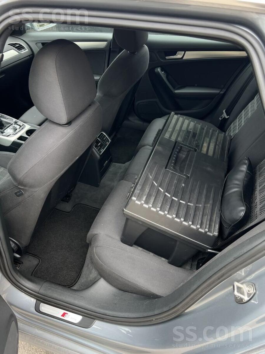 Grey Audi A4 2015 in Tukums, with an engine capacity of 2.00 L and mileage of 288 thousand km for 7000 €, photo 24 on AUTOMOTO.COM.LV