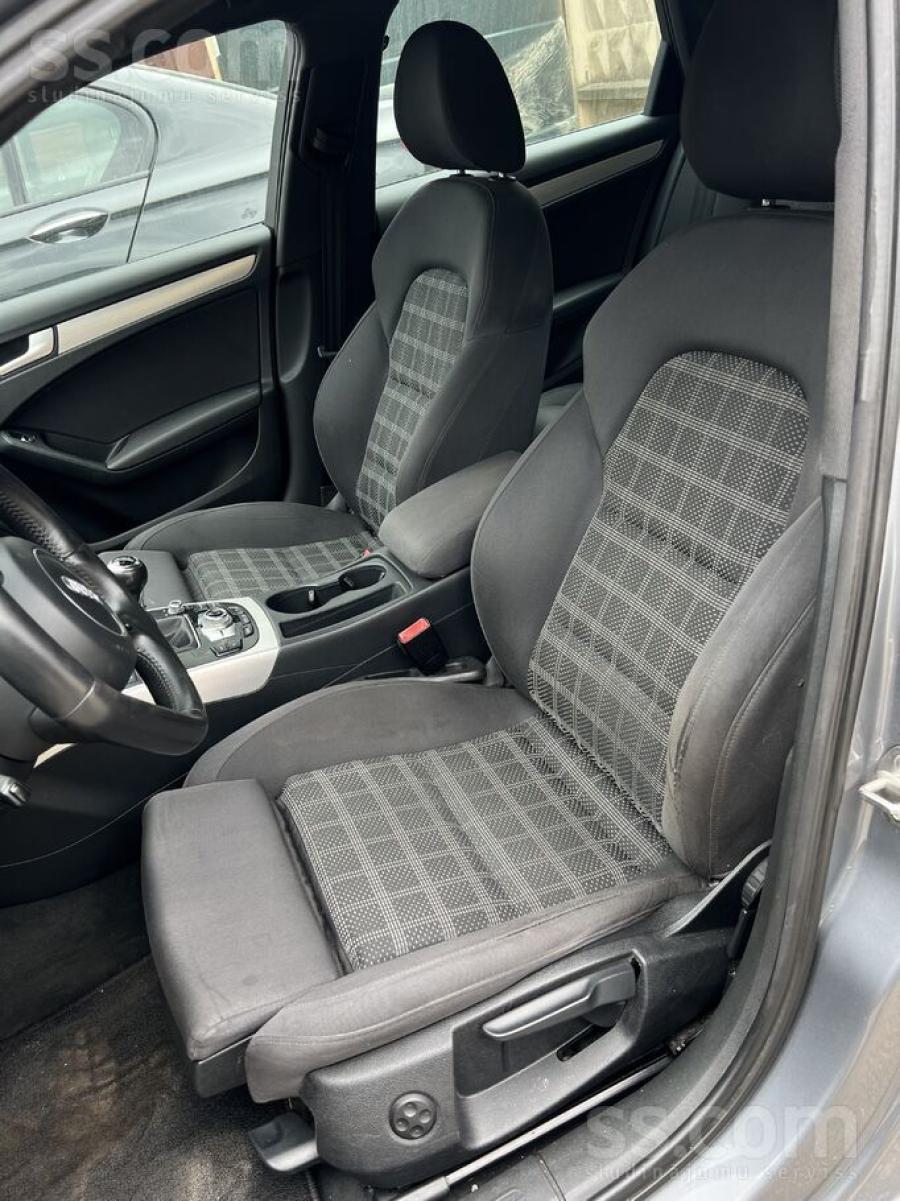 Grey Audi A4 2015 in Tukums, with an engine capacity of 2.00 L and mileage of 288 thousand km for 7000 €, photo 25 on AUTOMOTO.COM.LV