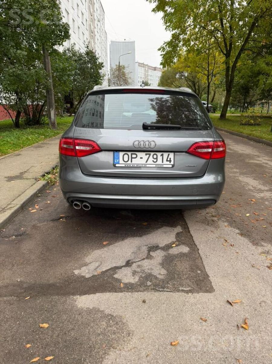 Grey Audi A4 2015 in Riga, with an engine capacity of 2.00 L and mileage of 312 thousand km for 7000 €, photo 3 on AUTOMOTO.COM.LV
