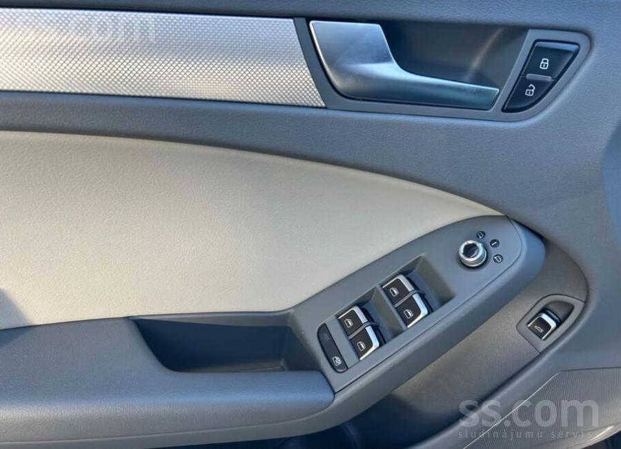 Grey Audi A4 2015 in Riga, with an engine capacity of 2.00 L and mileage of 312 thousand km for 7000 €, photo 9 on AUTOMOTO.COM.LV