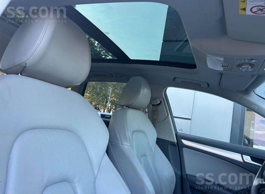 Grey Audi A4 2015 in Riga, with an engine capacity of 2.00 L and mileage of 312 thousand km for 7000 €, photo 6 on AUTOMOTO.COM.LV