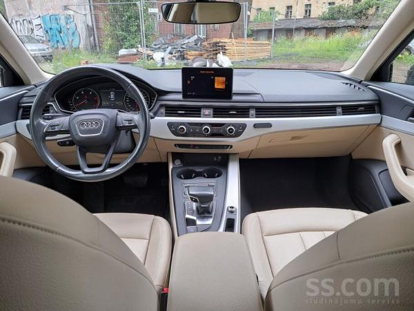 Pelēks Audi A4 2016 Rīga, ar dzinēja tilpumu 2.00 L un nobraukumu 200 tūkst. km par 13900 €, foto 5 vietnē AUTOMOTO.COM.LV