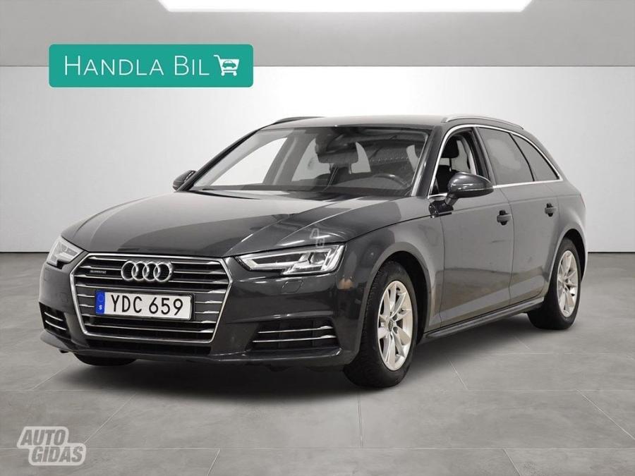 Pelēks Audi A4 2016 Kauņa, ar dzinēja tilpumu 0.00 L un nobraukumu 94 tūkst. km par 23204 €, foto 1 vietnē AUTOMOTO.COM.LV