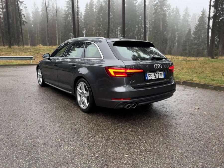 Grey Audi A4 2016 in Anyksciai, with an engine capacity of 1.97 L and mileage of 180 thousand km for 13899 €, photo 5 on AUTOMOTO.COM.LV
