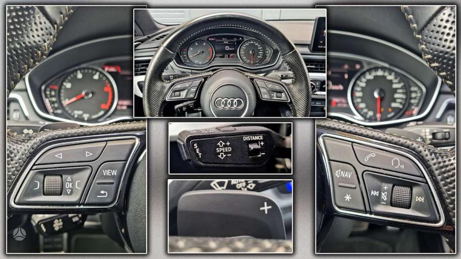 Grey Audi A4 2016 in Vilnius, with an engine capacity of 1.97 L and mileage of 304 thousand km for 14500 €, photo 15 on AUTOMOTO.COM.LV