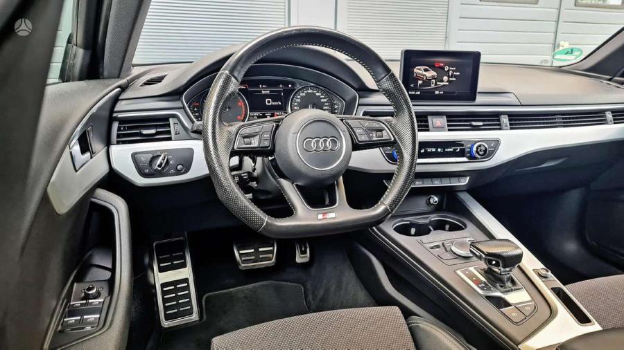 Grey Audi A4 2016 in Vilnius, with an engine capacity of 1.97 L and mileage of 304 thousand km for 14500 €, photo 22 on AUTOMOTO.COM.LV