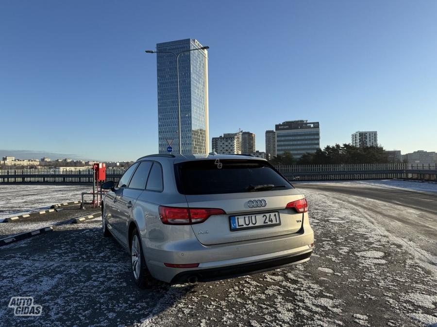 Grey Audi A4 2016 in Vilnius, with an engine capacity of 2.00 L and mileage of 330 thousand km for 10600 €, photo 3 on AUTOMOTO.COM.LV