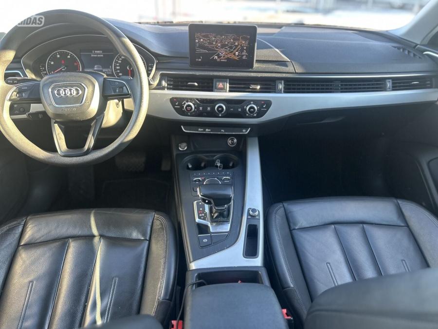 Grey Audi A4 2016 in Vilnius, with an engine capacity of 2.00 L and mileage of 330 thousand km for 10600 €, photo 8 on AUTOMOTO.COM.LV