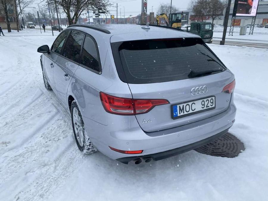 Grey Audi A4 2016 in Kaunas, with an engine capacity of 1.97 L and mileage of 231 thousand km for 12000 €, photo 5 on AUTOMOTO.COM.LV