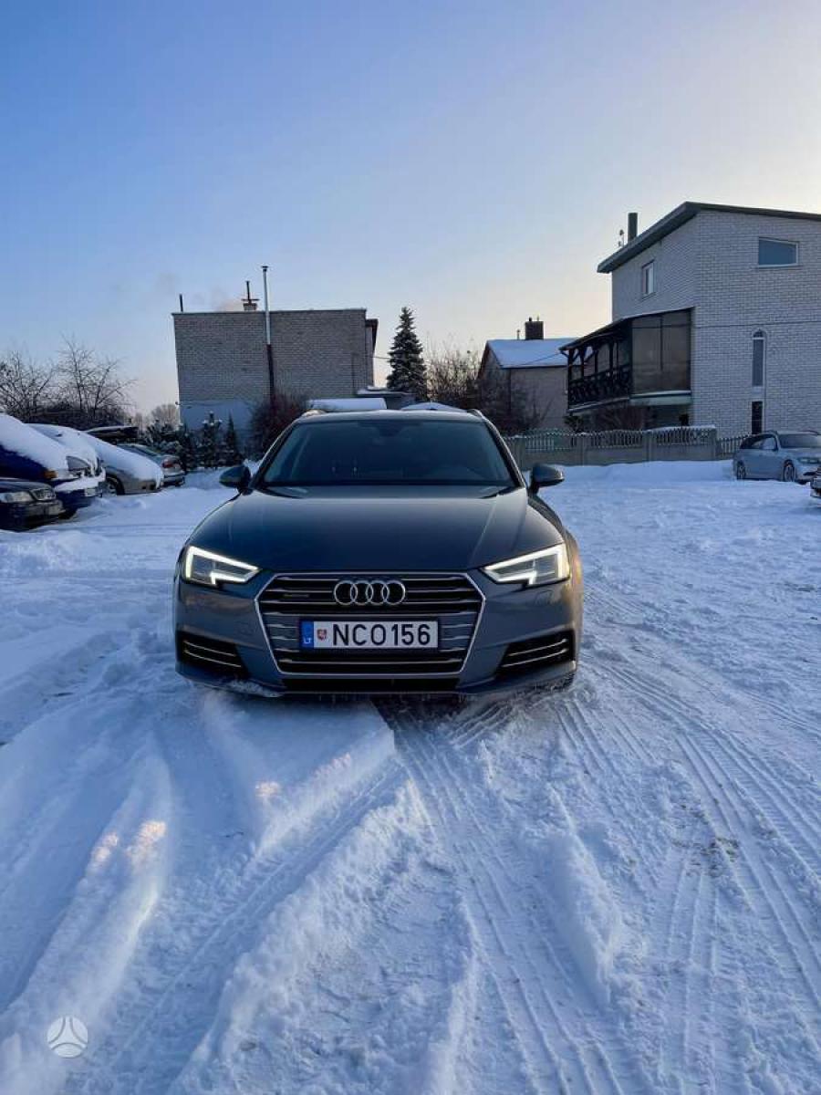 Pelēks Audi A4 2016 Kauņa, ar dzinēja tilpumu 1.97 L un nobraukumu 327 tūkst. km par 11390 €, foto 3 vietnē AUTOMOTO.COM.LV