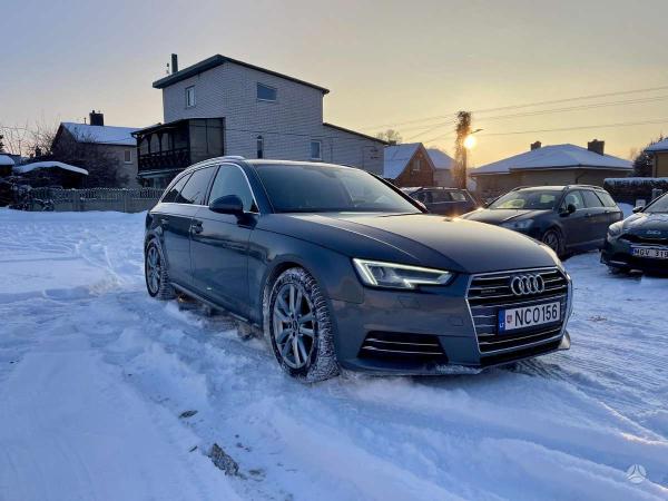 Grey Audi A4 2016 in Kaunas, with an engine capacity of 1.97 L and mileage of 327 thousand km for 11390 €, photo 4 on AUTOMOTO.COM.LV