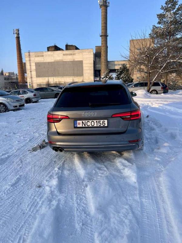 Grey Audi A4 2016 in Kaunas, with an engine capacity of 1.97 L and mileage of 327 thousand km for 11390 €, photo 7 on AUTOMOTO.COM.LV