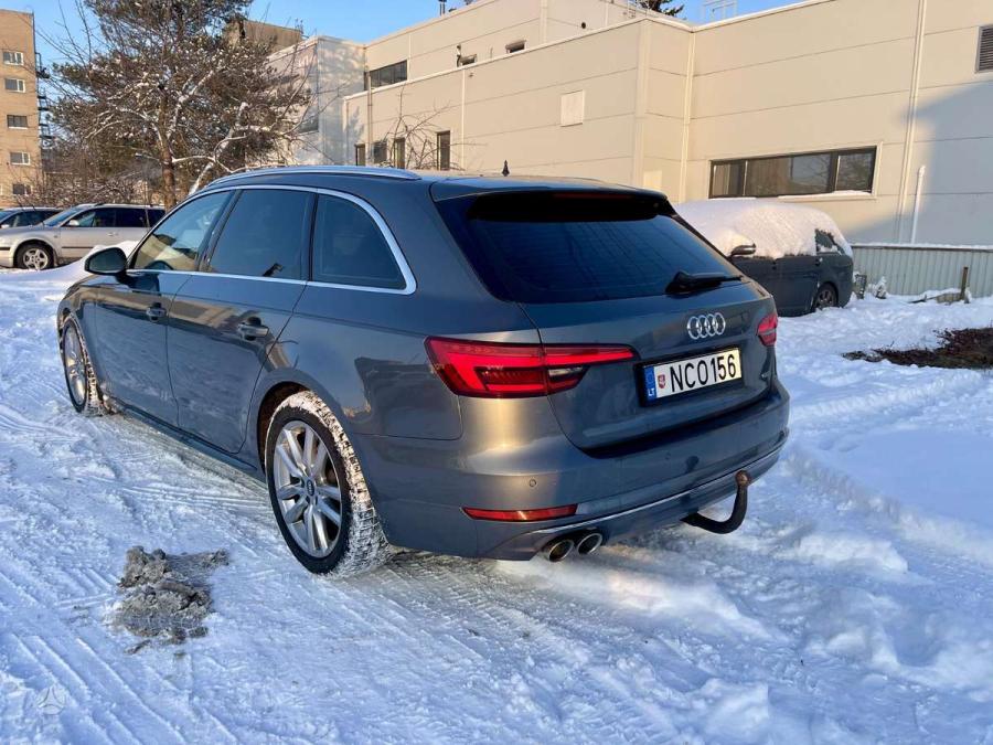 Pelēks Audi A4 2016 Kauņa, ar dzinēja tilpumu 1.97 L un nobraukumu 327 tūkst. km par 11390 €, foto 8 vietnē AUTOMOTO.COM.LV