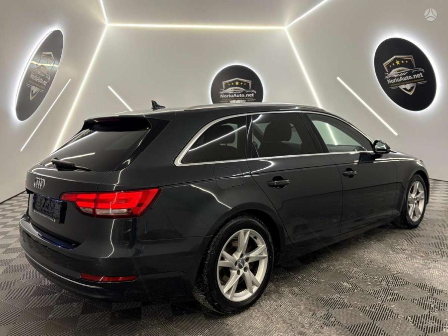 Grey Audi A4 2016 in Marijampole, with an engine capacity of 1.97 L and mileage of 281 thousand km for 12350 €, photo 24 on AUTOMOTO.COM.LV