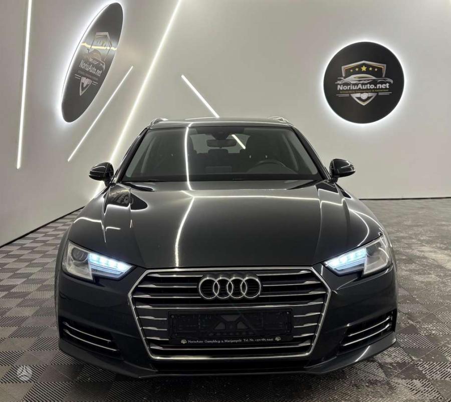 Grey Audi A4 2016 in Marijampole, with an engine capacity of 1.97 L and mileage of 281 thousand km for 12350 €, photo 26 on AUTOMOTO.COM.LV