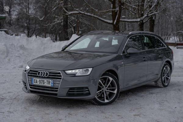 Grey Audi A4 2016 in Vilnius, with an engine capacity of 1.97 L and mileage of 233 thousand km for 12900 €, photo 1 on AUTOMOTO.COM.LV