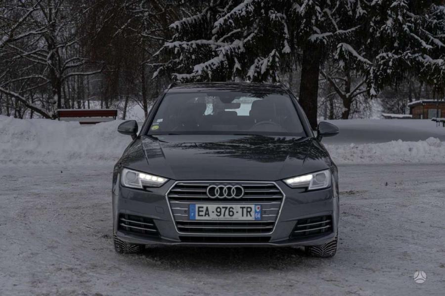 Grey Audi A4 2016 in Vilnius, with an engine capacity of 1.97 L and mileage of 233 thousand km for 12900 €, photo 2 on AUTOMOTO.COM.LV