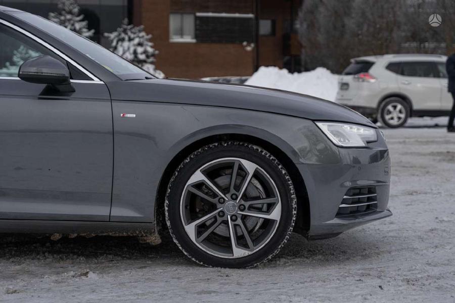 Grey Audi A4 2016 in Vilnius, with an engine capacity of 1.97 L and mileage of 233 thousand km for 12900 €, photo 6 on AUTOMOTO.COM.LV
