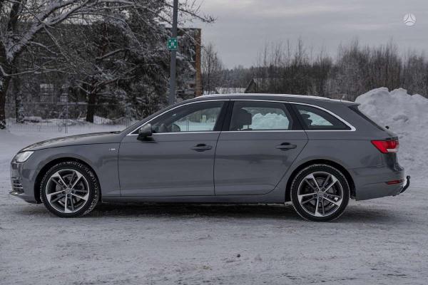 Grey Audi A4 2016 in Vilnius, with an engine capacity of 1.97 L and mileage of 233 thousand km for 12900 €, photo 8 on AUTOMOTO.COM.LV