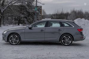 Grey Audi A4 2016 in Vilnius, with an engine capacity of 1.97 L and mileage of 233 thousand km for 12900 €, photo 8 on AUTOMOTO.COM.LV