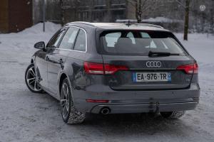 Grey Audi A4 2016 in Vilnius, with an engine capacity of 1.97 L and mileage of 233 thousand km for 12900 €, photo 11 on AUTOMOTO.COM.LV
