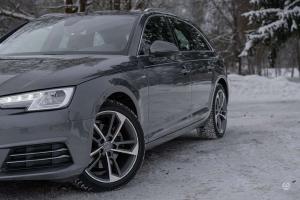 Grey Audi A4 2016 in Vilnius, with an engine capacity of 1.97 L and mileage of 233 thousand km for 12900 €, photo 14 on AUTOMOTO.COM.LV