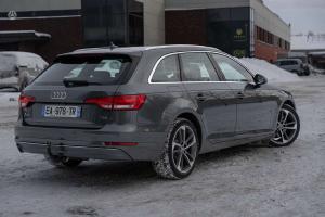 Grey Audi A4 2016 in Vilnius, with an engine capacity of 1.97 L and mileage of 233 thousand km for 12900 €, photo 15 on AUTOMOTO.COM.LV