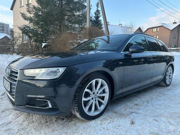 Grey Audi A4 2016 in Vilnius, with an engine capacity of 1.97 L and mileage of 200 thousand km for 13350 €, photo 4 on AUTOMOTO.COM.LV