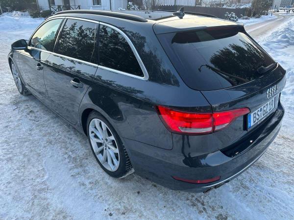 Grey Audi A4 2016 in Vilnius, with an engine capacity of 1.97 L and mileage of 200 thousand km for 13350 €, photo 5 on AUTOMOTO.COM.LV