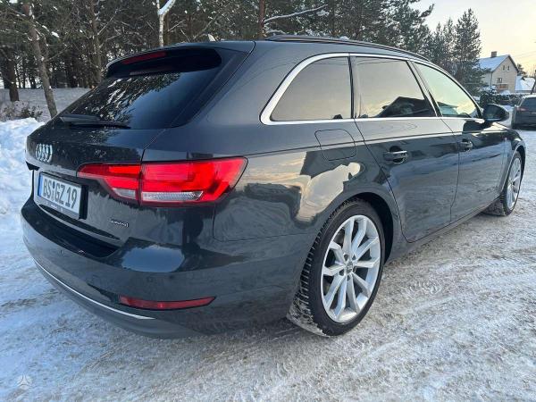 Grey Audi A4 2016 in Vilnius, with an engine capacity of 1.97 L and mileage of 200 thousand km for 13350 €, photo 9 on AUTOMOTO.COM.LV