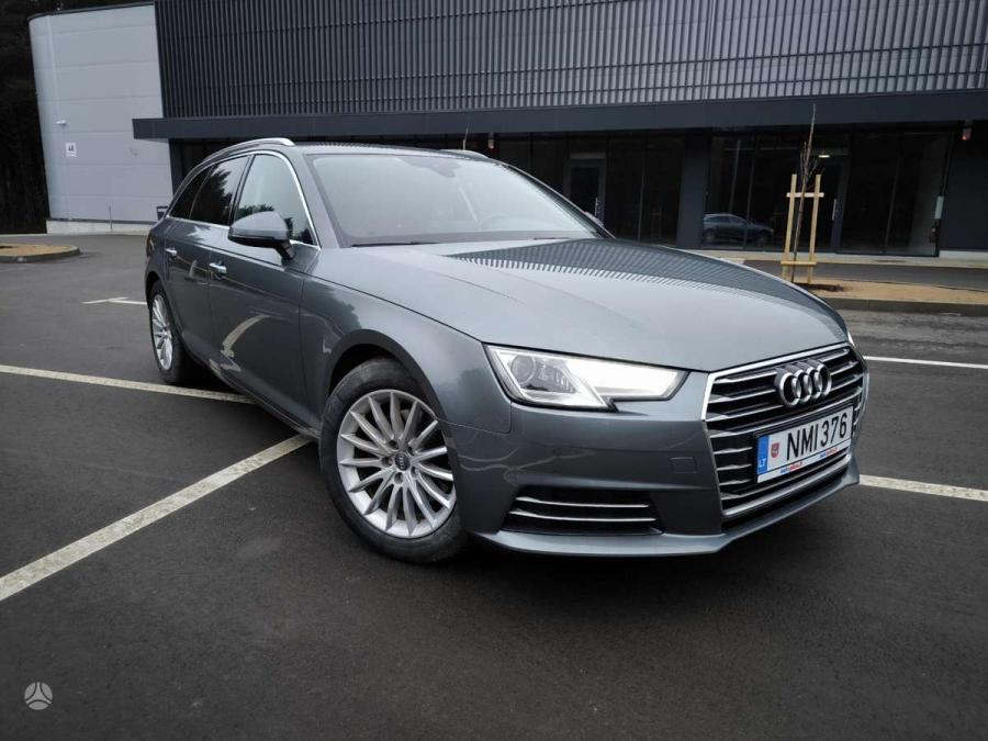 Grey Audi A4 2016 in Utena, with an engine capacity of 1.97 L and mileage of 222 thousand km for 10550 €, photo 4 on AUTOMOTO.COM.LV