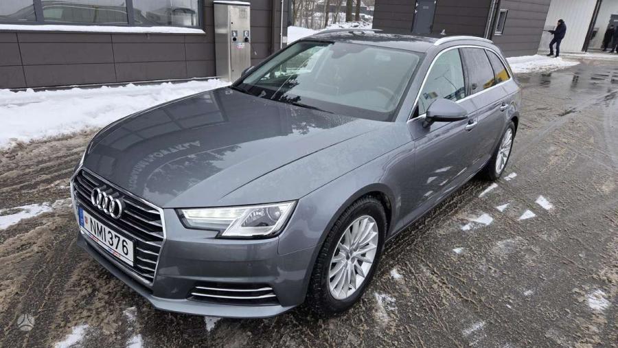 Grey Audi A4 2016 in Utena, with an engine capacity of 1.97 L and mileage of 222 thousand km for 10950 €, photo 7 on AUTOMOTO.COM.LV