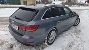 Grey Audi A4 2016 in Utena, with an engine capacity of 1.97 L and mileage of 222 thousand km for 10950 €, photo 9 on AUTOMOTO.COM.LV