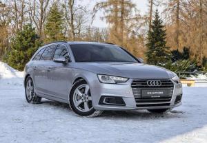 Pelēks Audi A4 2016 Kauņa, ar dzinēja tilpumu 1.97 L un nobraukumu 327 tūkst. km par 11999 €, foto  vietnē AUTOMOTO.COM.LV
