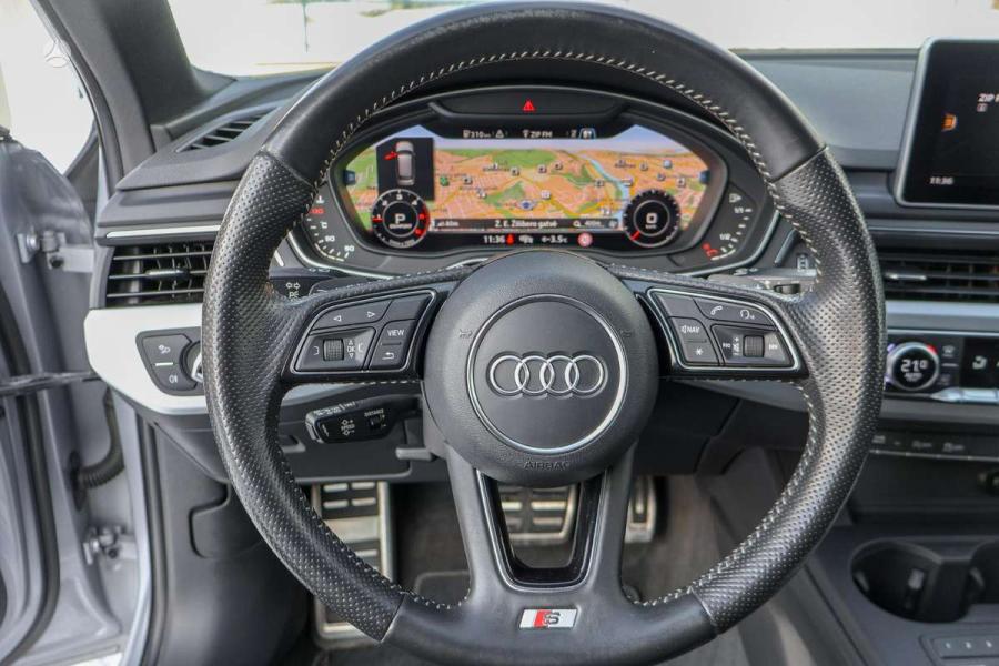 Pelēks Audi A4 2016 Kauņa, ar dzinēja tilpumu 1.97 L un nobraukumu 327 tūkst. km par 11999 €, foto 27 vietnē AUTOMOTO.COM.LV