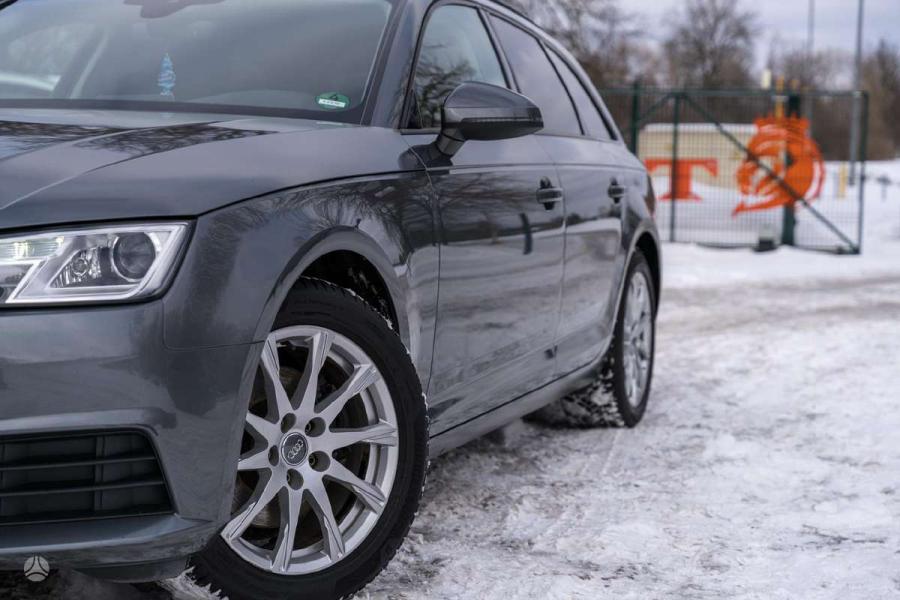 Grey Audi A4 2016 in Vilnius, with an engine capacity of 1.97 L and mileage of 240 thousand km for 12900 €, photo 2 on AUTOMOTO.COM.LV