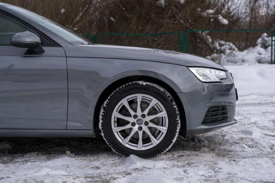 Grey Audi A4 2016 in Vilnius, with an engine capacity of 1.97 L and mileage of 240 thousand km for 12900 €, photo 3 on AUTOMOTO.COM.LV