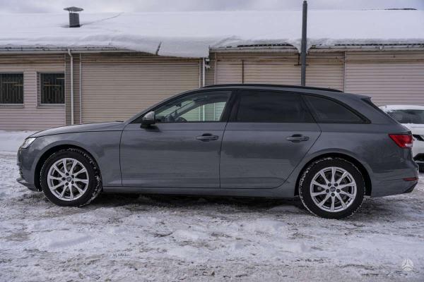 Grey Audi A4 2016 in Vilnius, with an engine capacity of 1.97 L and mileage of 240 thousand km for 12900 €, photo 10 on AUTOMOTO.COM.LV