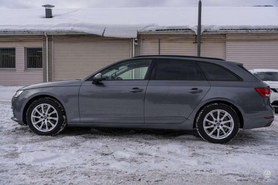 Grey Audi A4 2016 in Vilnius, with an engine capacity of 1.97 L and mileage of 240 thousand km for 12900 €, photo 10 on AUTOMOTO.COM.LV
