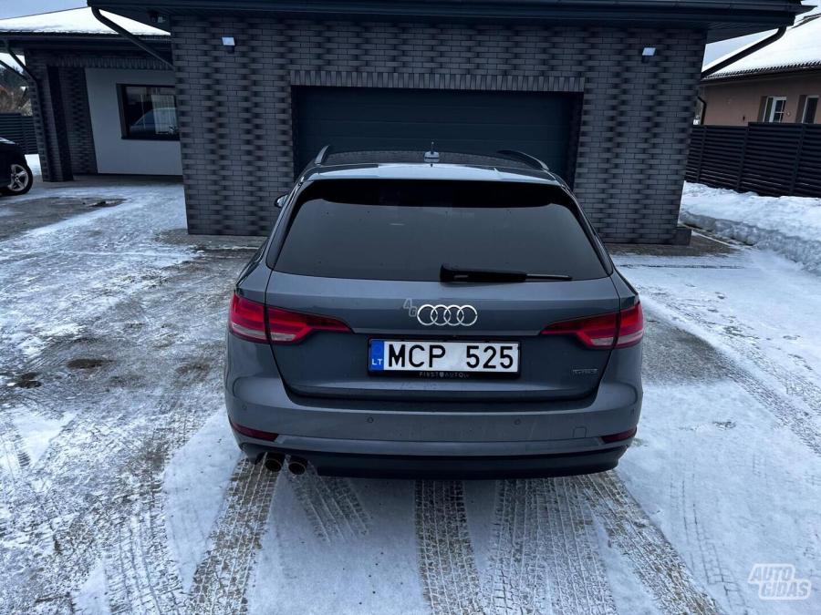 Pelēks Audi A4 2016 Viļņa, ar dzinēja tilpumu 2.00 L un nobraukumu 273 tūkst. km par 12200 €, foto 6 vietnē AUTOMOTO.COM.LV