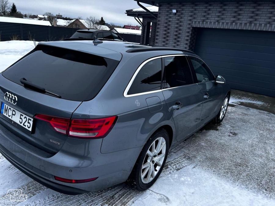 Pelēks Audi A4 2016 Viļņa, ar dzinēja tilpumu 2.00 L un nobraukumu 273 tūkst. km par 12200 €, foto 7 vietnē AUTOMOTO.COM.LV